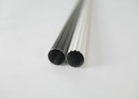 China 5m Black Zinc Alloy Wrought Iron Curtain Rods Adjustable 0.79kg/m for sale