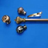 China Simple Style 28mm 6.7m Long Heavy Duty Curtain Rods for sale