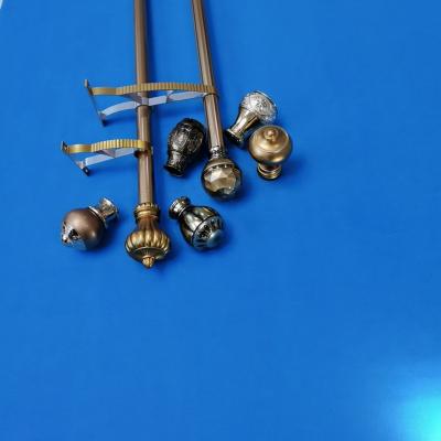 China 28mm 7.2m 0.4mm Steel Pipe Curtain Rods for Living Room Custom Length for sale