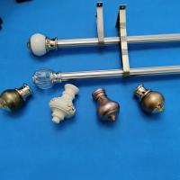 China 28mm Adjustable 7.2 Metre Steel Pipe Curtain Rods for sale