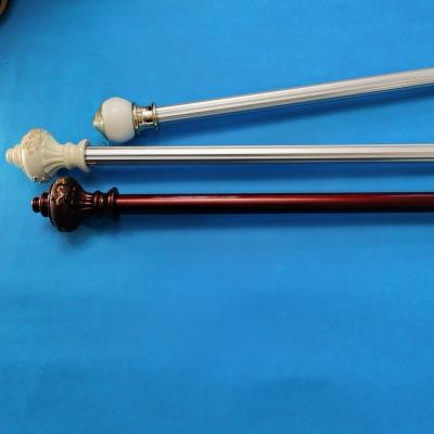 China Home 6.7 Meter Single Bracket Cast Iron Pipe Curtain Rod for sale