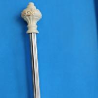 China Simple Style 5.8 Metre 26mm Cast Iron Pipe Curtain Rod for sale