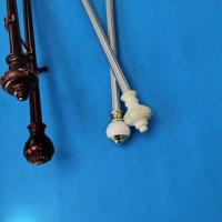 China European Style 28mm Cast Iron Pipe Curtain Rod Single 0.4mm Thickness 6.7m Length for sale