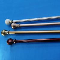 China Electroplated Bedroom 6.7m 0.45mm Removable Curtain Rod for sale