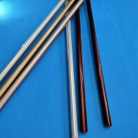 China Zinc Alloy 22 Inch 6.7m Black Iron Curtain Rod Set for Home Decorative Use for sale