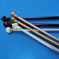 China 28mm Window Decorative Industrial Cast Iron Pipe Curtain Rod for sale
