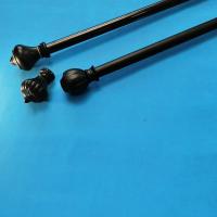 China 25mm Luxury 0.3mm Cast Iron Pipe Curtain Rod for sale