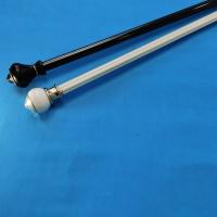China 25mm Luxury 0.3mm Cast Iron Pipe Curtain Rod for sale
