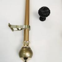 China Simple Classic 28mm 0.45mm Adjustable Drapery Rod for sale