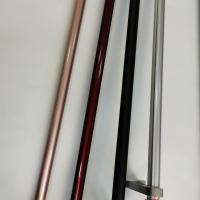 China Window 6.3m 22 Inch Polished Chrome Curtain Pole for sale