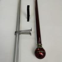 China ISO9001 28mm Window Decorative Industrial Pipe Drapery Rod for sale