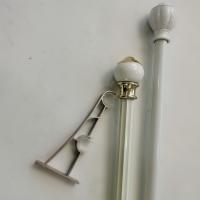 China Adjustable Side Mount 6.7m Steel Pipe Curtain Rods for sale