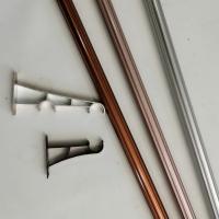 China 28mm Industrial 0.45mm Galvanized Pipe Curtain Rod for sale