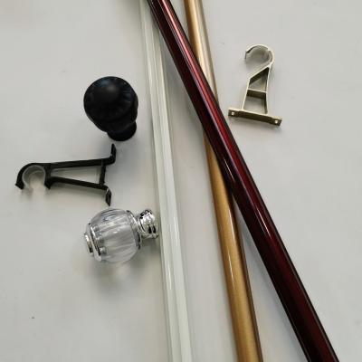 China Classic Style 0.4mm 6.7m Galvanized Pipe Curtain Rod for sale