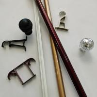 China Classic Style 0.4mm 6.7m Galvanized Pipe Curtain Rod for sale