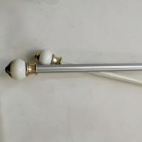 China 22ft Wrought Iron Curtain Pole for sale