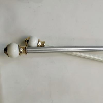 China 22ft Wrought Iron Curtain Pole for sale