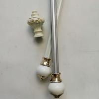 China 22ft Wrought Iron Curtain Pole for sale