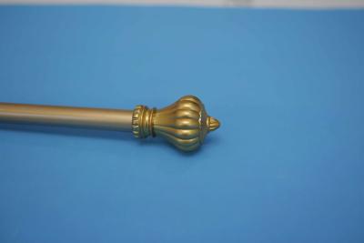 China Reinforced Metal Roman Galvanized Pipe Curtain Rod 6.7m 28mm Diameter for sale