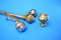 China Reinforced Metal Roman Galvanized Pipe Curtain Rod 6.7m 28mm Diameter for sale