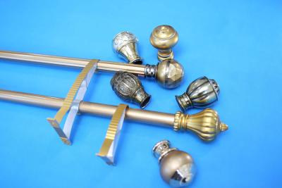 China Modern Galvanized Curtain Rods Adjustable 7.2 Metre 0.35mm for sale