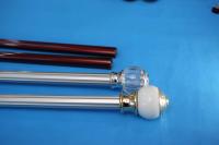 China Luxury Modern Drapery Galvanized Pipe Curtain Rods Adjustable ISO9001 Certified for sale