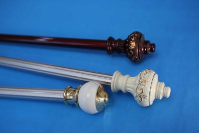 China Decorative Zinc Alloy Galvanized Pipe Curtain Rod 5 Metre 0.3mm for sale
