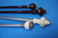 China Decorative Zinc Alloy Galvanized Pipe Curtain Rod 5 Metre 0.3mm for sale