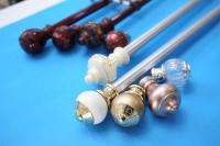 China Window Decorative Galvanized Pipe Curtain Rod 6.7 Metre 26mm for sale