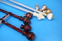 China Window Decorative Galvanized Pipe Curtain Rod 6.7 Metre 26mm for sale