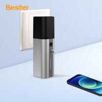 China Aluminum Alloy AC Portable Power Bank 2 in 1 Type C Charger Detachable 5000mAh for sale