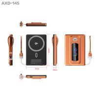 China BST-A145 5000mAh Magnetic Wireless Power Bank with 22.5W Fast Charging and Built-in Stand for sale