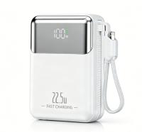 China Model-CK314 20000mAh Power Bank with Built-in Cables & Lanyard 22.5W Fast Charging for sale