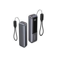 China New Arrival Mini 10000mAh Portable  Power Bank Fast Charging  With Type-C  20W  LED Display High Capacity Powerbaks for sale