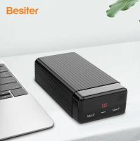 China 40000 Power Bank High Capacity Dual Fast Charging Powerbank Portable USB Powerbanks, Digital Display Power Charger for sale