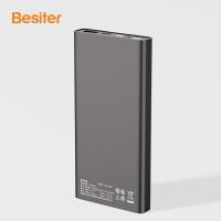 China 10000mAh Slim Portable Power Bank Wholesale 5V2A Fast Charging Large Capacity Mobile Phone External Charger for sale