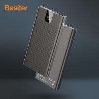 China 10000mAh Slim Portable Power Bank Wholesale 5V2A Fast Charging Large Capacity Mobile Phone External Charger for sale