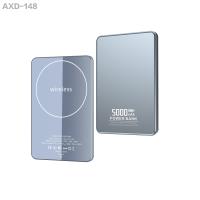 China Ultra Thin Alloy Magnetic Wireless Powerbank 5000mAh, 20W PD Quick Charge Portable Phone Charger for sale