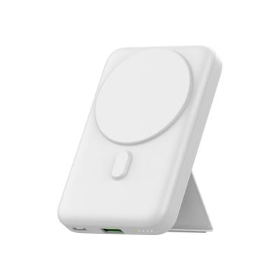 China Besiter 10000mAh Mini Power Bank 22.5W High Capacity Wireless Charging Type-C Input Interface OEM Logo Holder Li-Polymer for sale