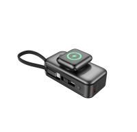 China Mini 5000mAh Portable Pocket Power Bank with Type-C Input/Output 20W 3 Type-C & Stand Wireless Charger for Watch for sale