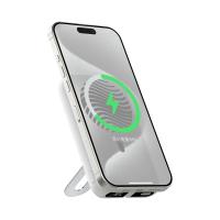 China Besiter 10000mAh High-Capacity Magnetic Wireless Charger Power Bank 22.5W Stand LED Display Type-C Input for Phones Smartwatches for sale