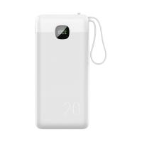 China Besiter 20000mAh High-Capacity Power Bank 22.5W Digital Display USB Input 3 Customizable Cables LI-Polymer Battery Personalized for sale