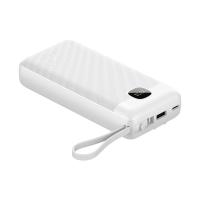 China Besiter 20000mAh High-Capacity Power Bank 22.5W Digital Display USB Input 3 Customizable Cables LI-Polymer Battery Personalized for sale
