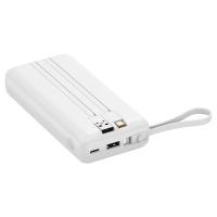 China Besiter 20000mAh High-Capacity Power Bank 22.5W Digital Display USB Input 3 Customizable Cables LI-Polymer Battery Personalized for sale