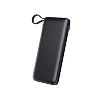 China 10000mAh Power Bank Built-in 3 Cables 22.5W Fast Charging Portable Charger with USB C Micro Cable for iPhone Samsung for sale