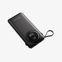 China 10000mAh Power Bank Built-in 3 Cables 22.5W Fast Charging Portable Charger with USB C Micro Cable for iPhone Samsung for sale