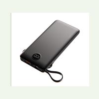 China 10000mAh Power Bank Built-in 3 Cables 22.5W Fast Charging Portable Charger with USB C Micro Cable for iPhone Samsung for sale