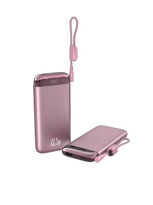 China Besiter BST-Z5 High Capacity Solar Power Bank 10000mAh 22.5W USB-C PD Fast Charging 2 USB-C + 1 USB Ports Cable for Outdoor Use for sale