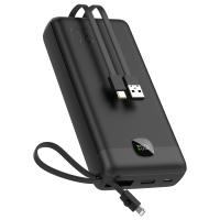 China Fast Charging 30000mAh Polymer Power Bank Double USB & Type-C Multi Port PD QC Fast Charge Portable External Battery Pack ABS for sale