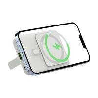 China Besiter 10000mAh Mini Power Bank 22.5W High Capacity LI-Polymer Battery Wireless Charging Type-C Input Interface OEM Logo Holder for sale